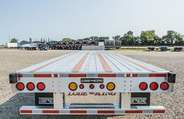 Brilliance Aluminum Flatbed Trailers - Photos - Lode King