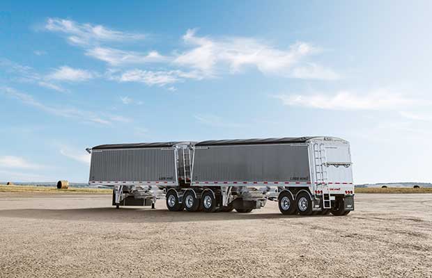 Distinction Aluminum Hopper Trailers - Photos - Lode King