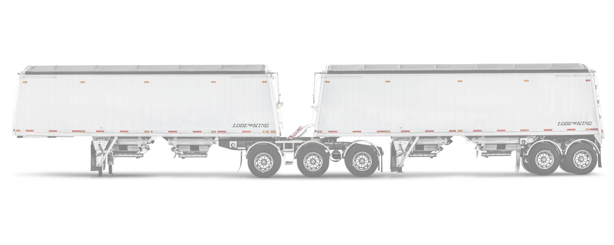 Aluminum Hopper Trailers - Aluminum Grain Trailers - Lode King